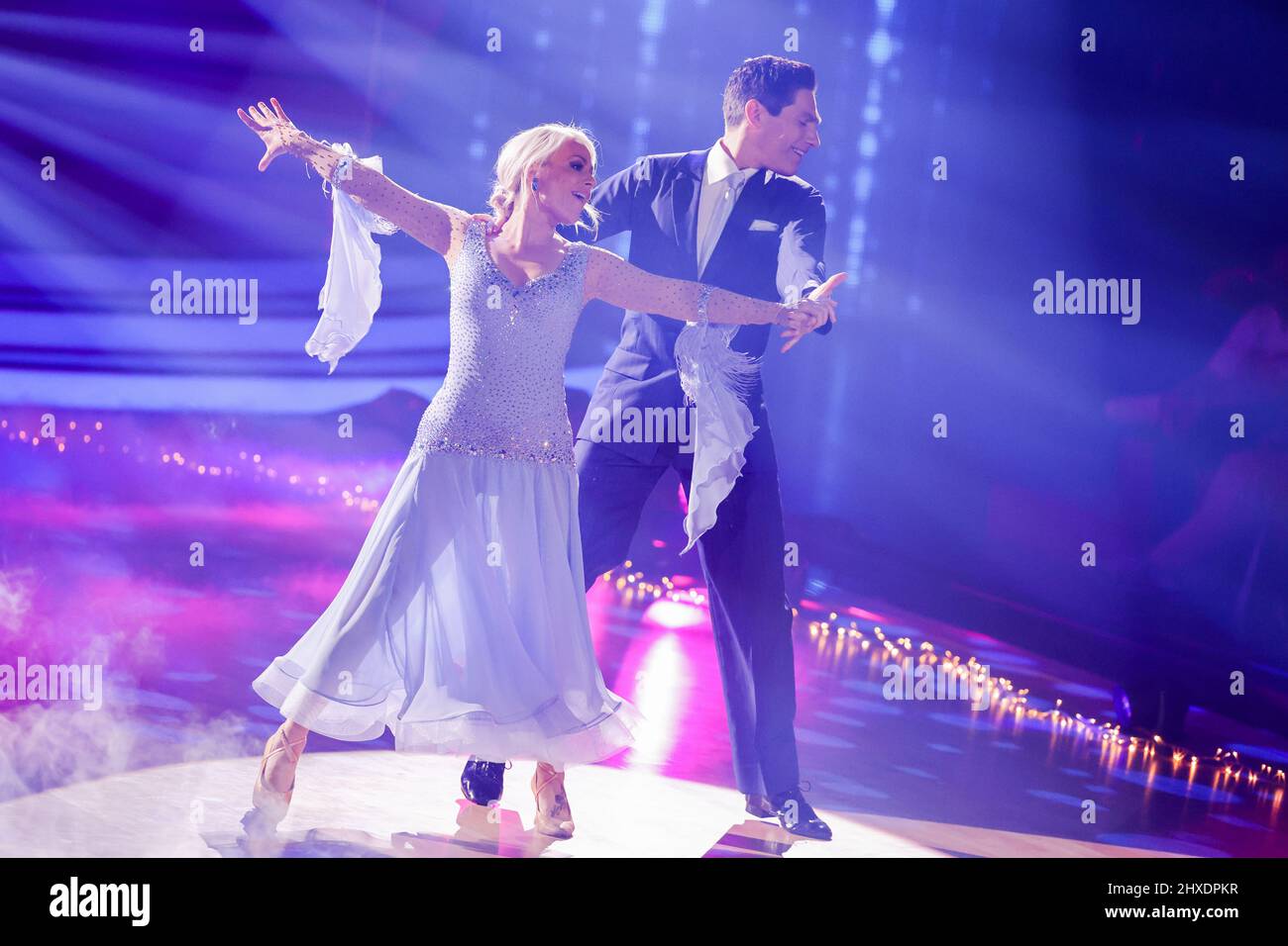 Cologne, Germany. 11th Mar, 2022. Michelle, singer, and Christian ...