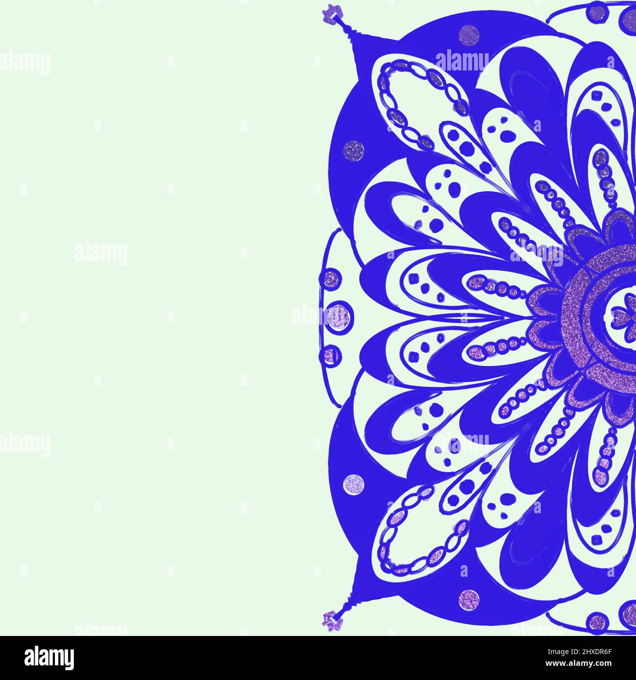 Stationery paper for communications with eye catching pattern border in ...