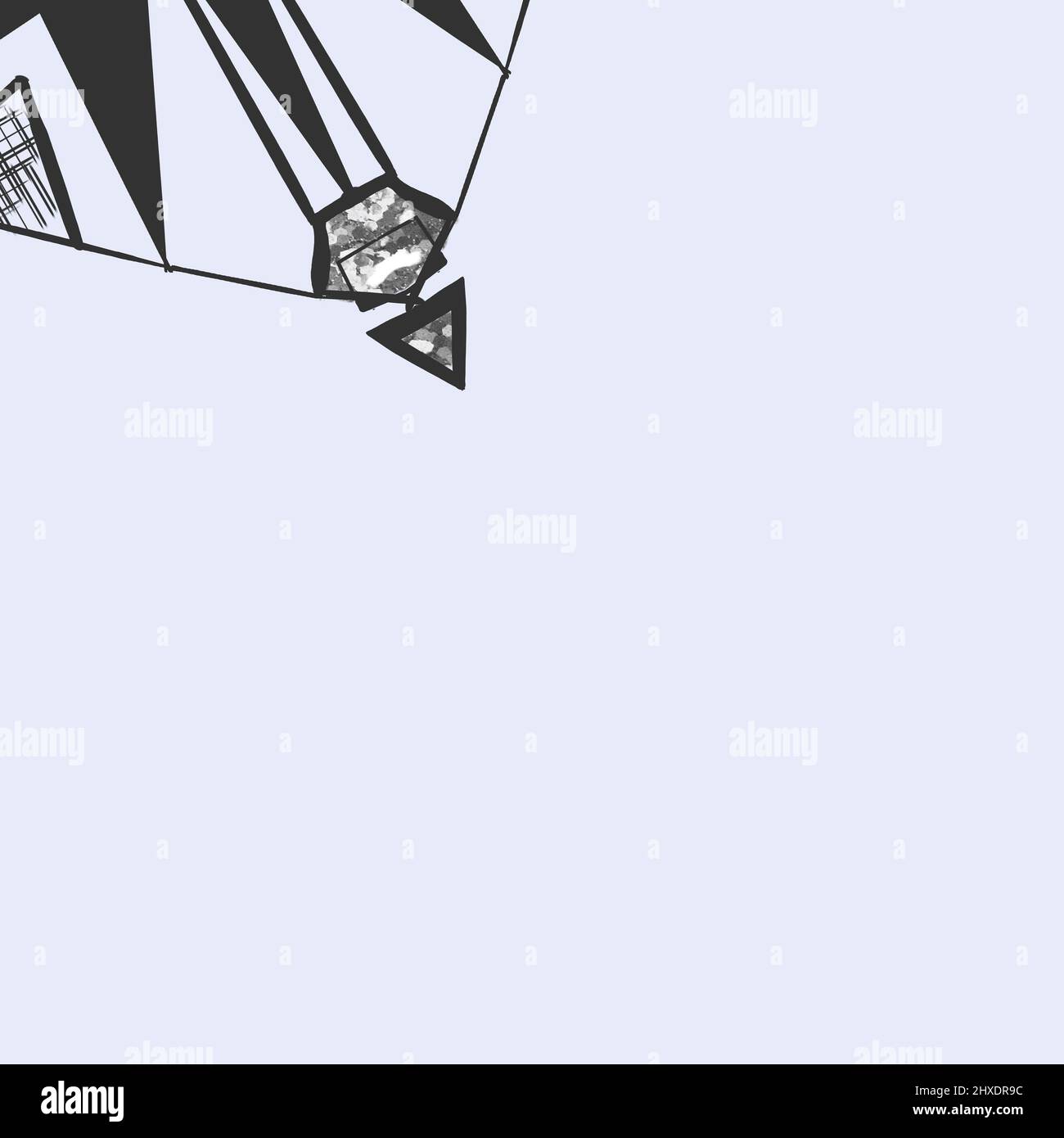 Stationery paper for communications with eye catching pattern border in ...