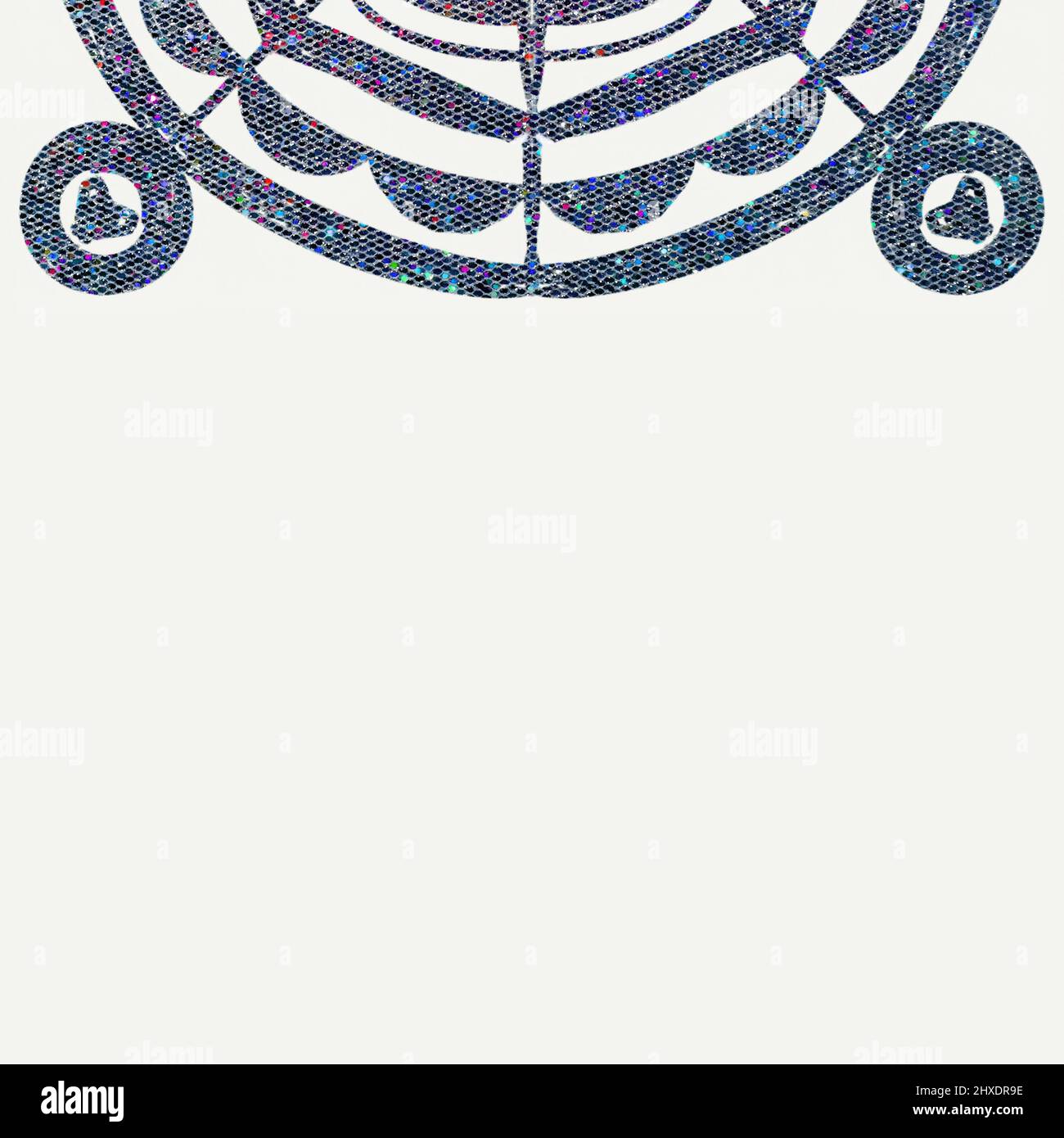 Stationery paper for communications with eye catching pattern border in ...