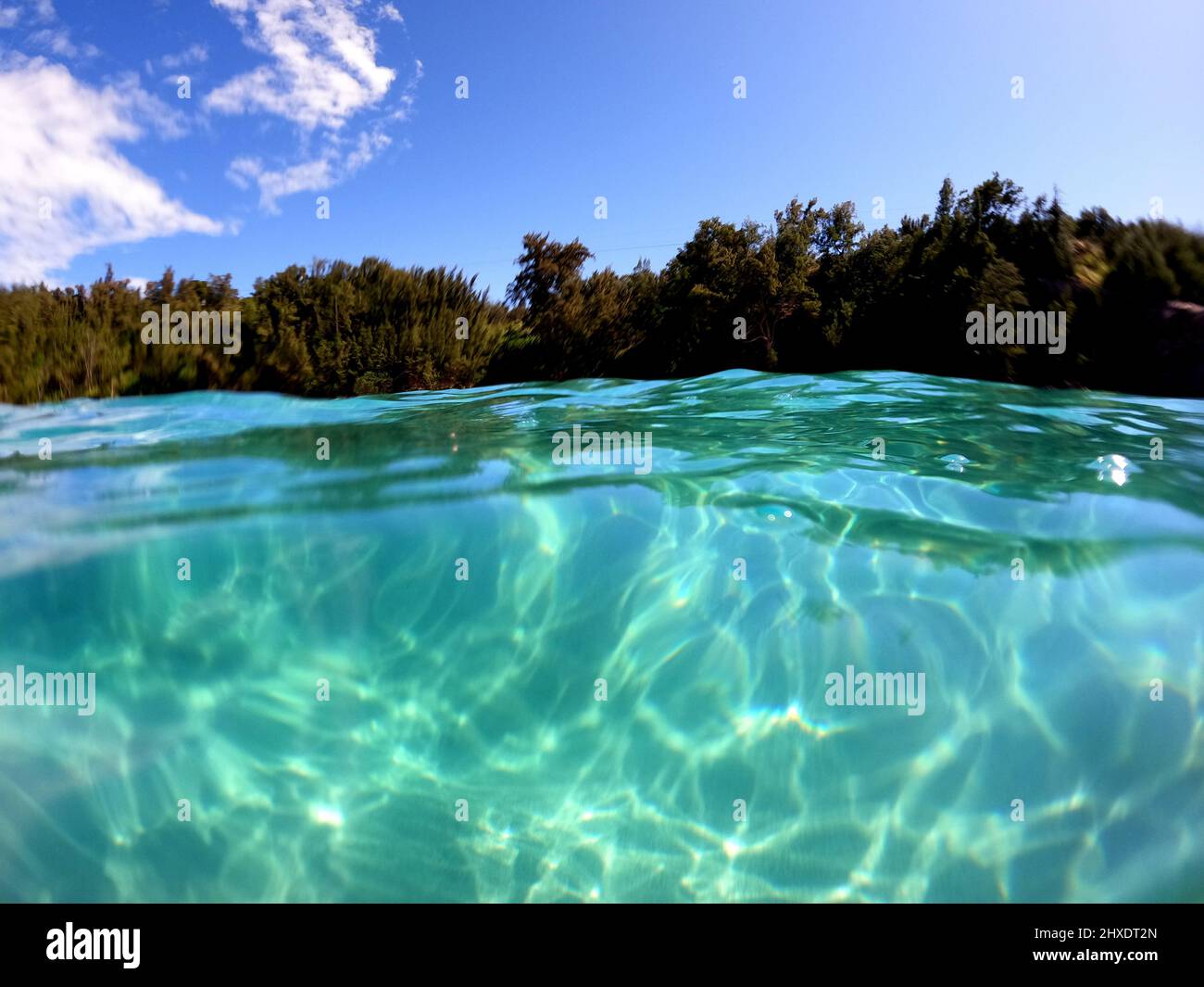 Maui, Hawaii, USA. 3rd Mar, 2022. Waves roll through Slaughterhouse ...