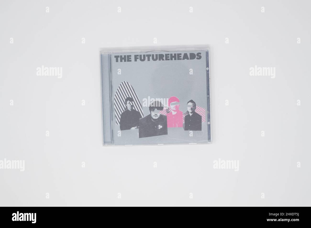 The Futureheads eponymous album cover in jewel case on white background ...