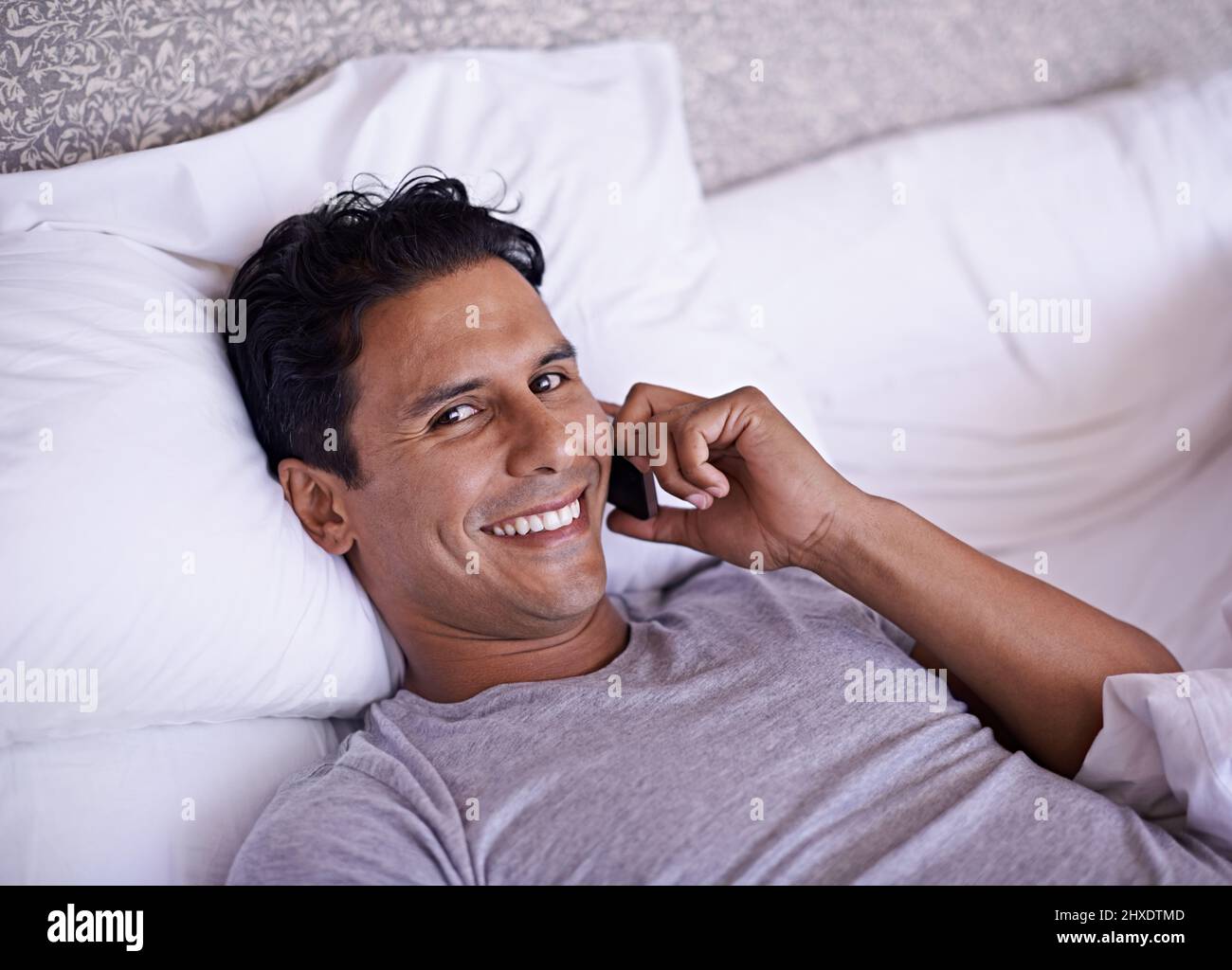 One person bed hi-res stock photography and images - Alamy