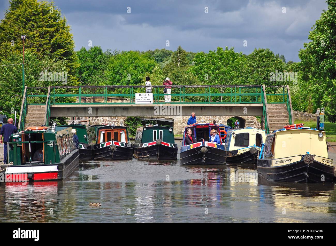 Pontcysyllte Aquaduct & Canal, Trevor, Wrexham County Borough, Wales ...