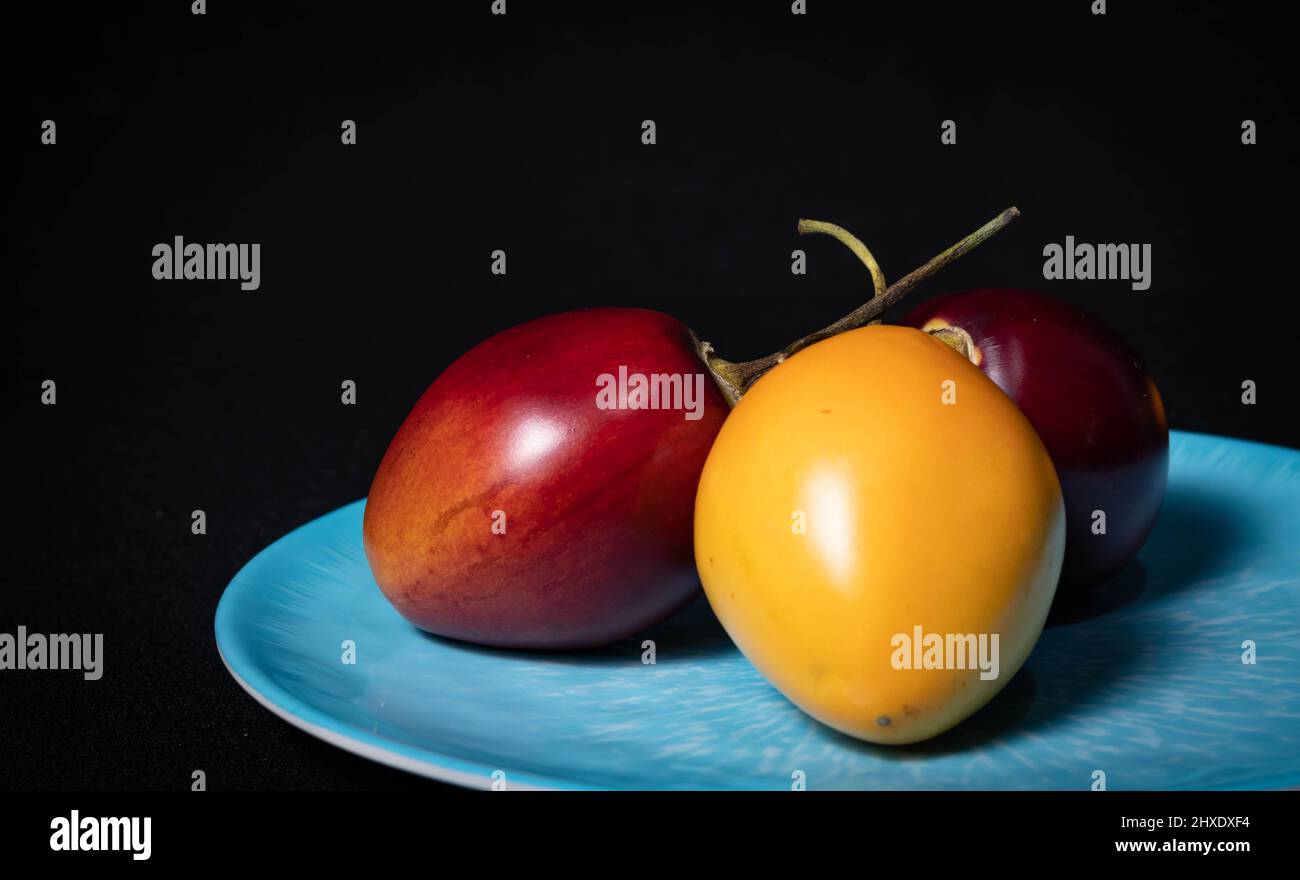 Colorful tropical fruits from Colombia Stock Photo - Alamy