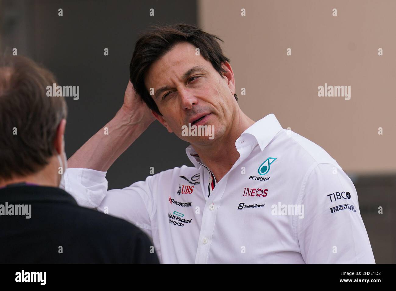 Bahrain International Circuit, Sakhir, Bahrain on 11 March 2022 Team ...