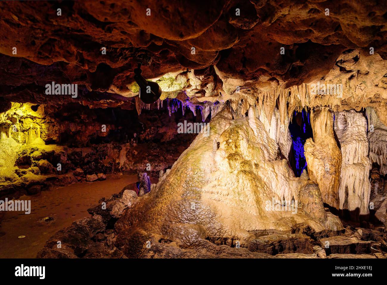 Beautiful Scenic View of a Florida Cavern Stock Photo - Alamy
