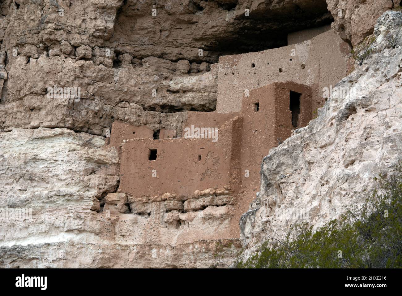 Montezuma Castle National Park Monument in Arizona is a five story ...