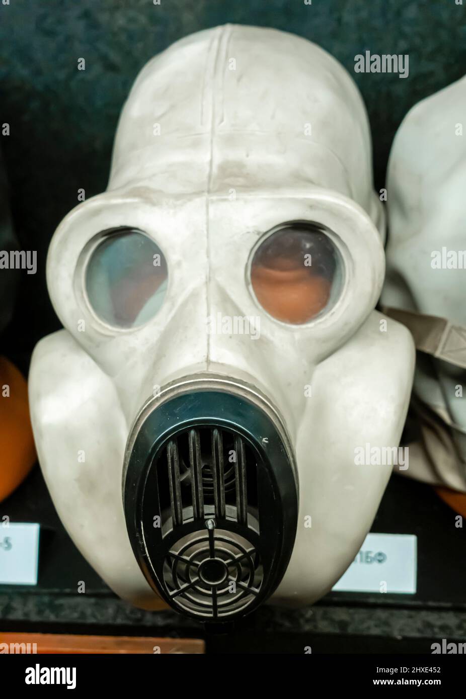 A gas mask PBF, or filtering. PBF gas masks were used by the Soviet ...