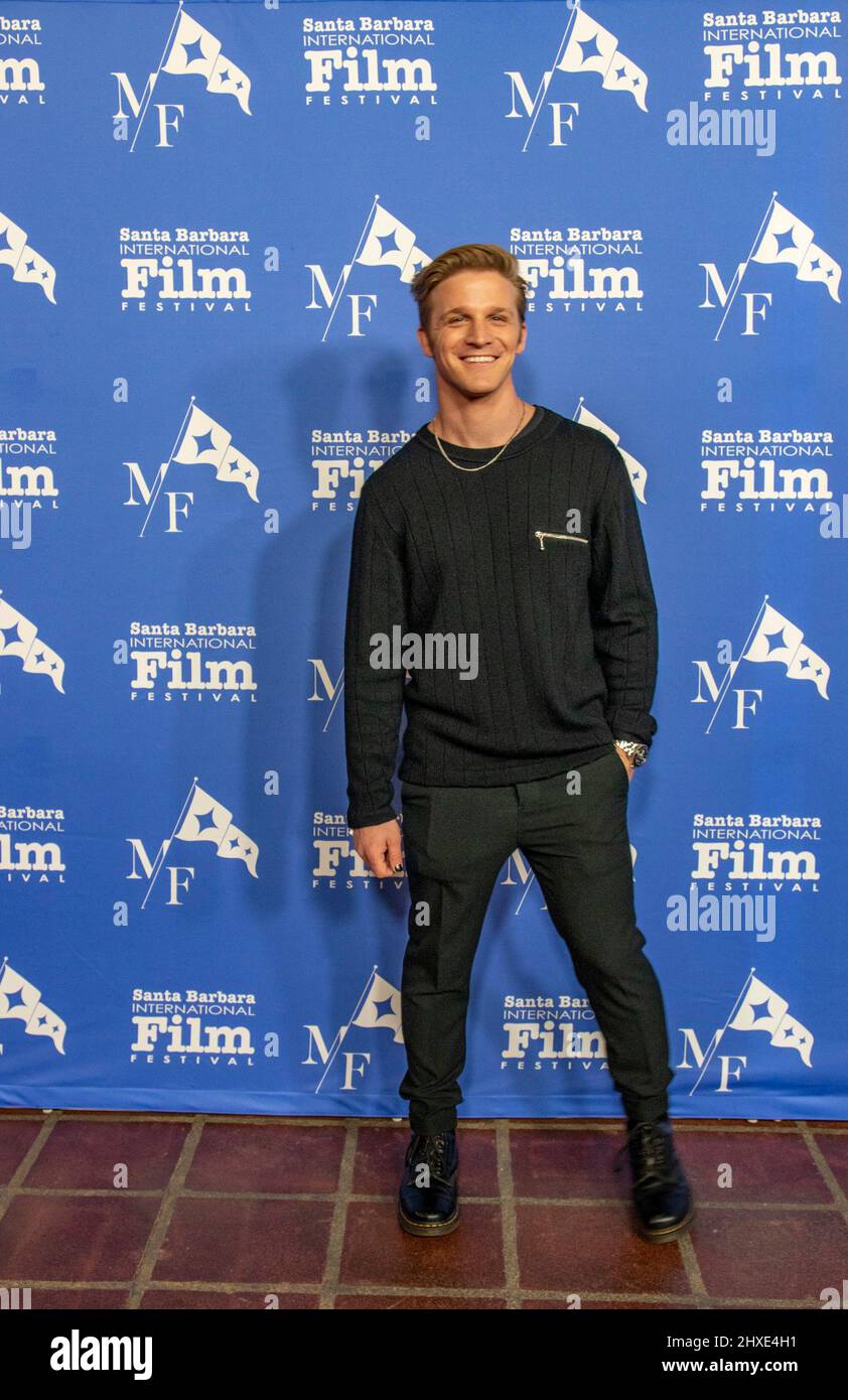 Red carpet arrivals, Jacob Nichols (Juniper). The 37th Santa Barbara ...