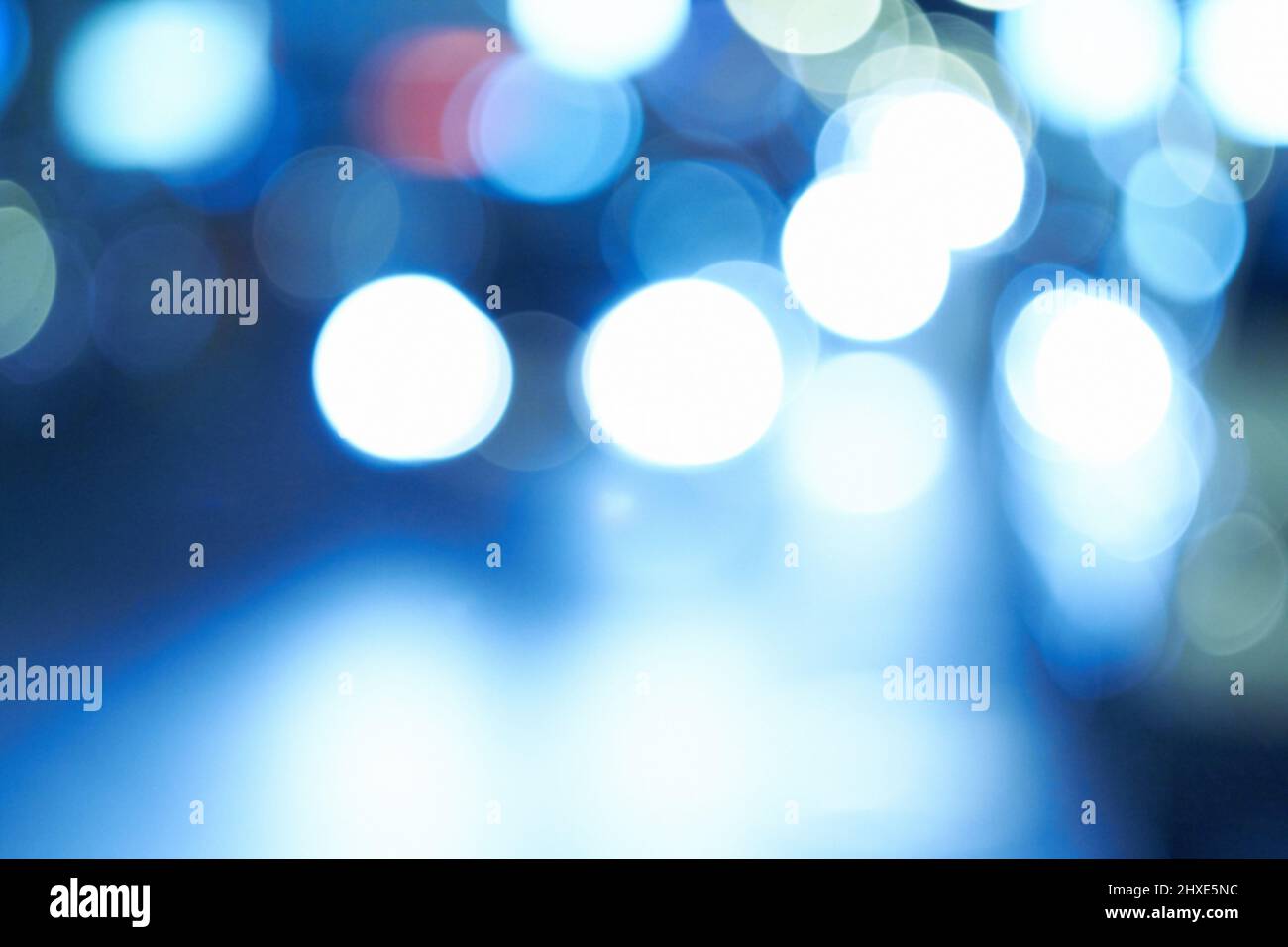 Brightly lit copy. Bright lights against a blue background Stock Photo ...