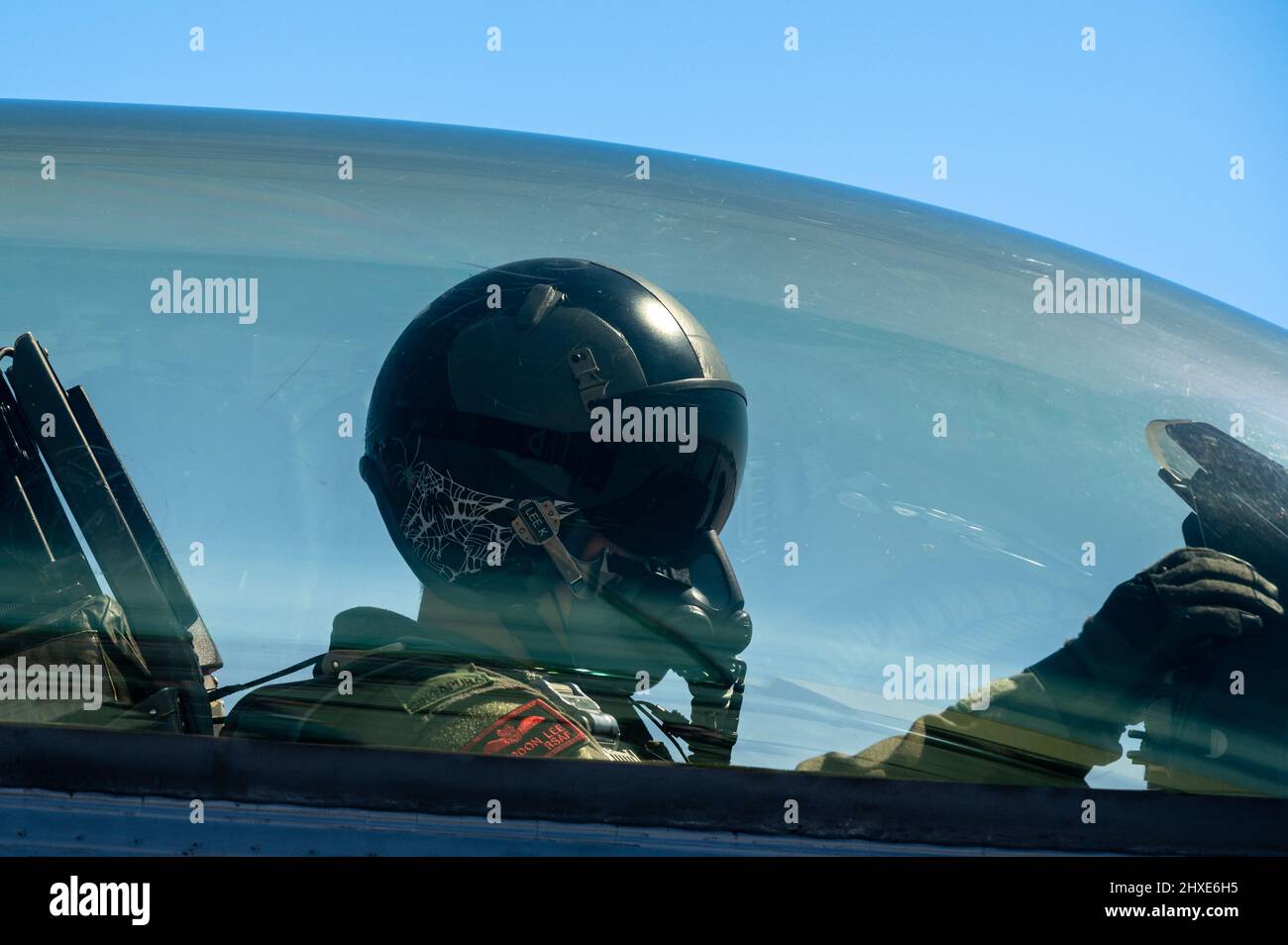 A Republic of Singapore F-16 Falcon pilot, assigned to the 425th ...