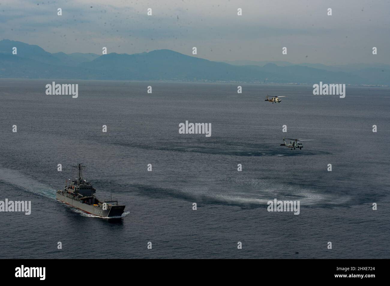 TOKYO BAY (March 10, 2022) An MH-60R Seahawk, attached to the ...