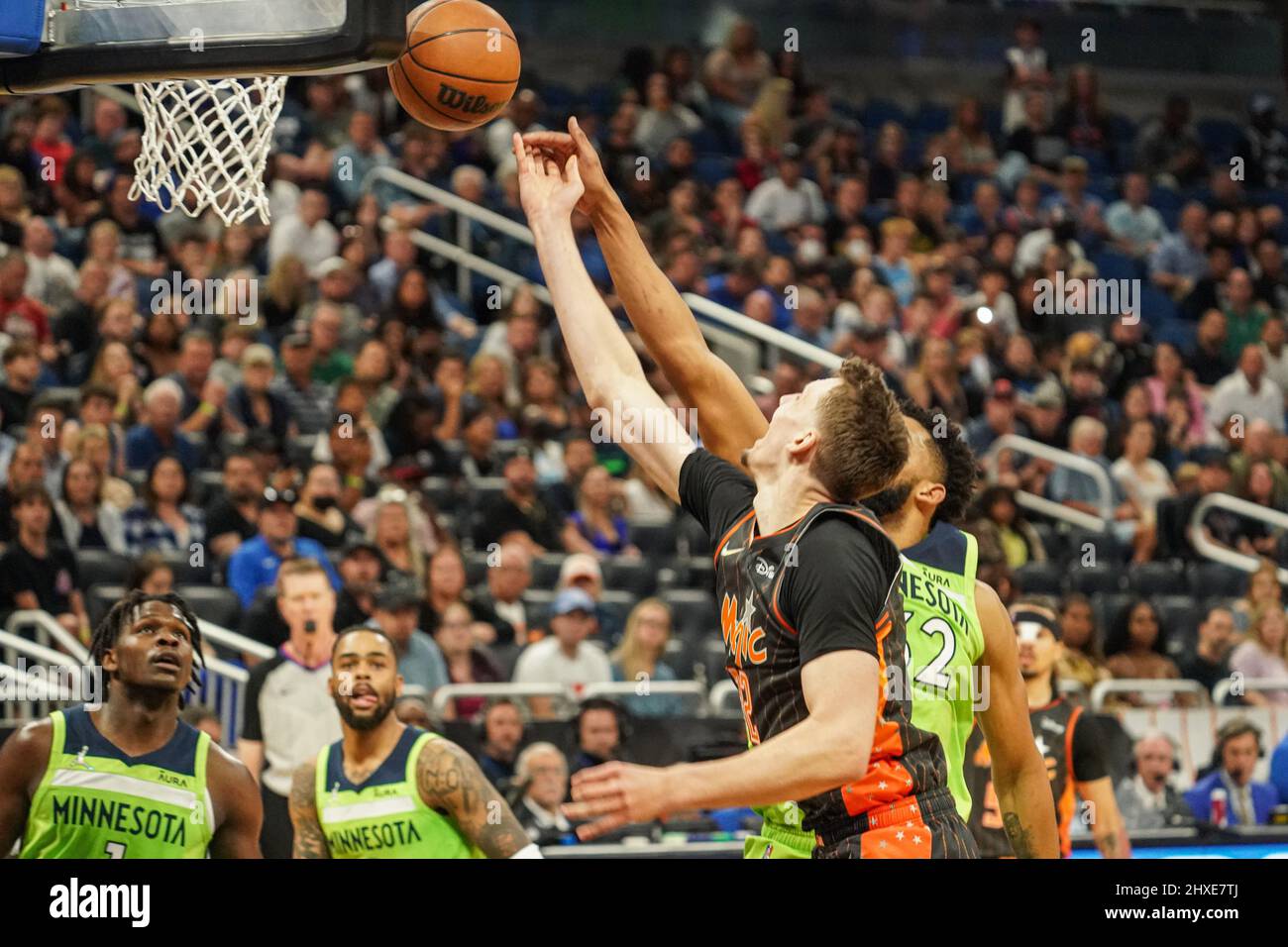 Orlando, Florida, USA, March 11, 2022, Orlando Magic Forward Franz ...