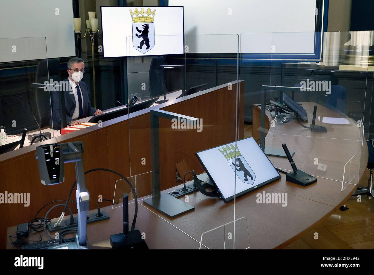 Berlin, Germany. 15th Feb, 2022. Michael Gädecke, a judge at the Social ...