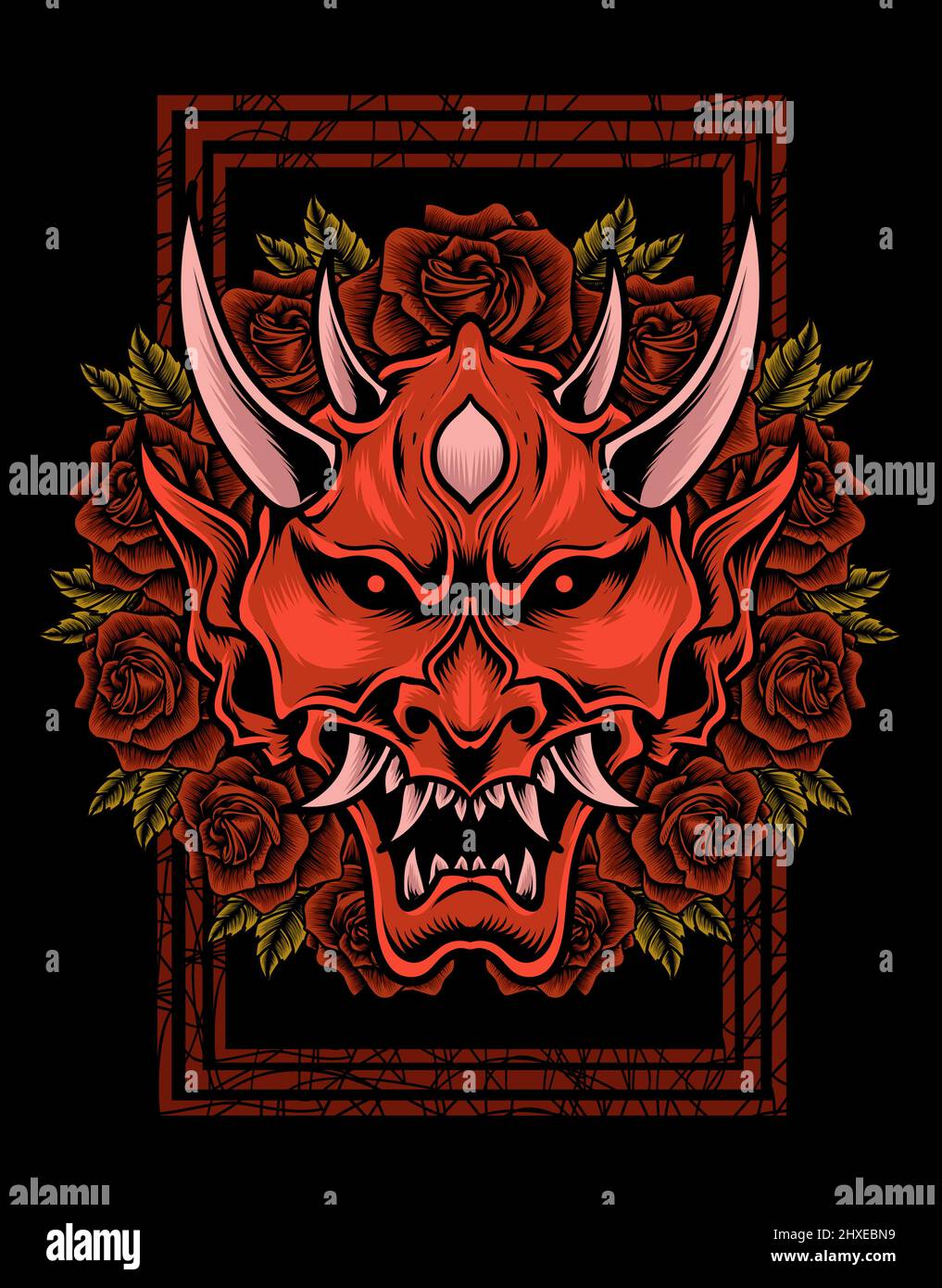 Oni Stock Vector Images - Alamy