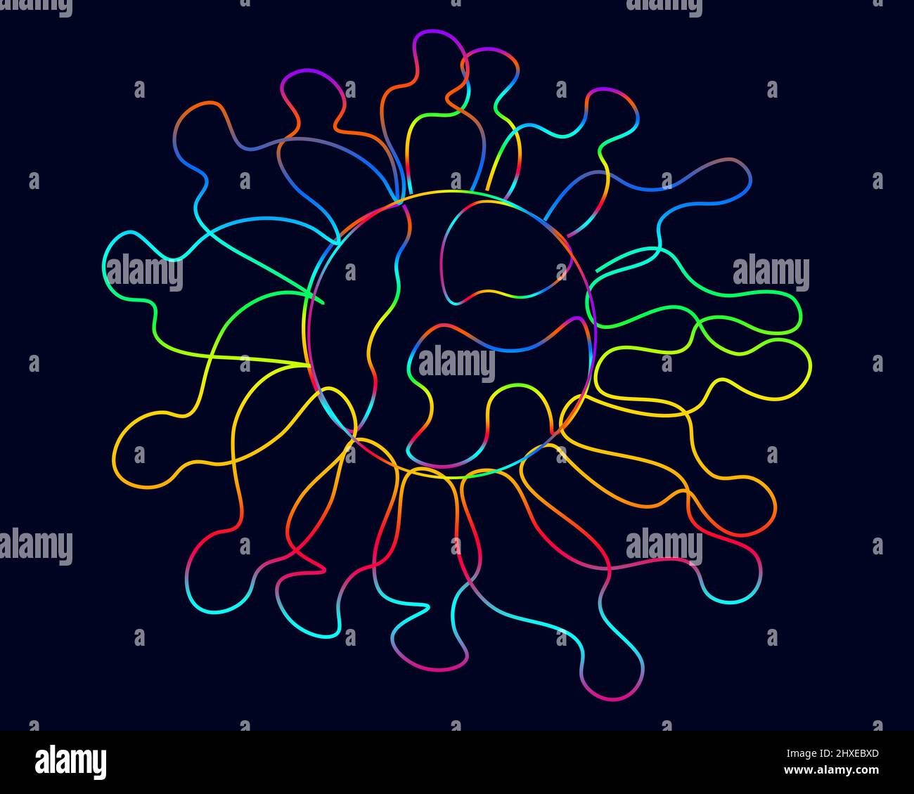 Connect Global People of the World Idea Concept. Connection and globe ...