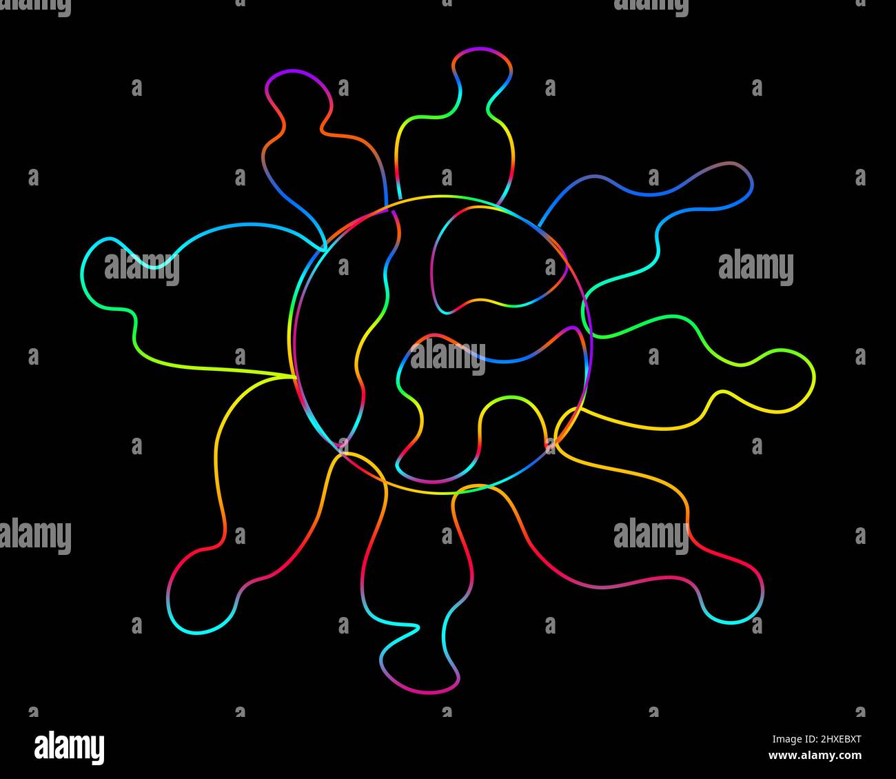 Connect Global People of the World Idea Concept. Connection and globe ...