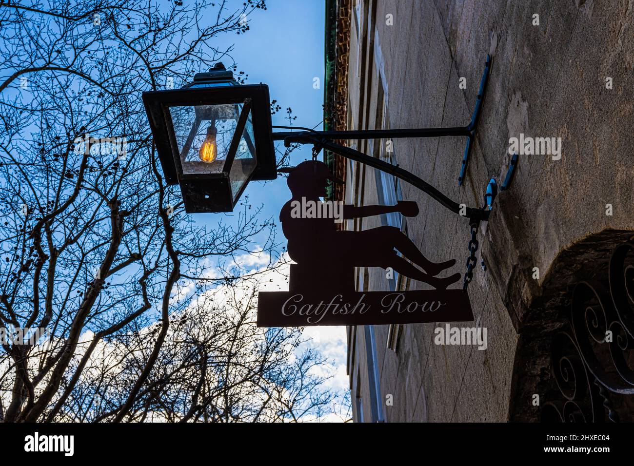 Catfish Row in The Downtown Historical District, Charleston, South ...