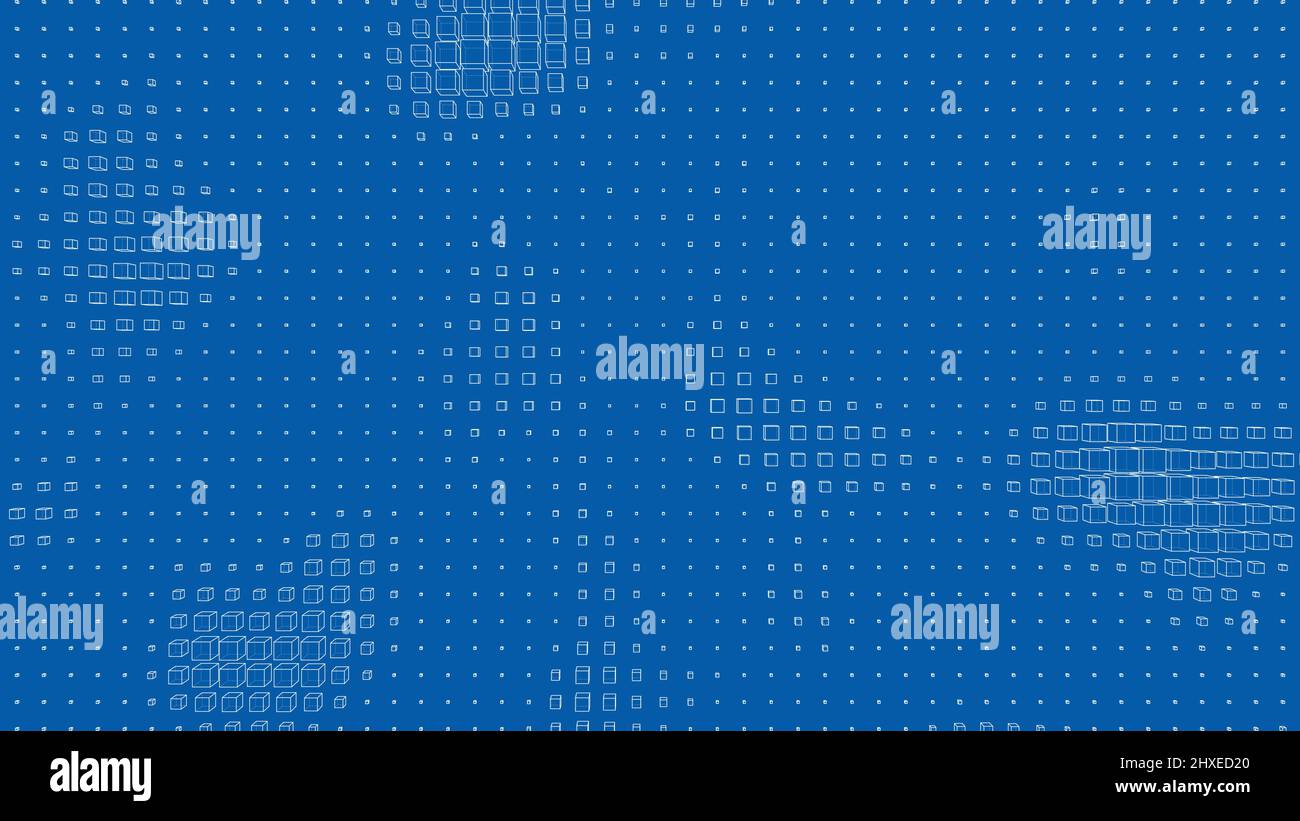 Vector abstract boxes background Stock Vector Image & Art - Alamy