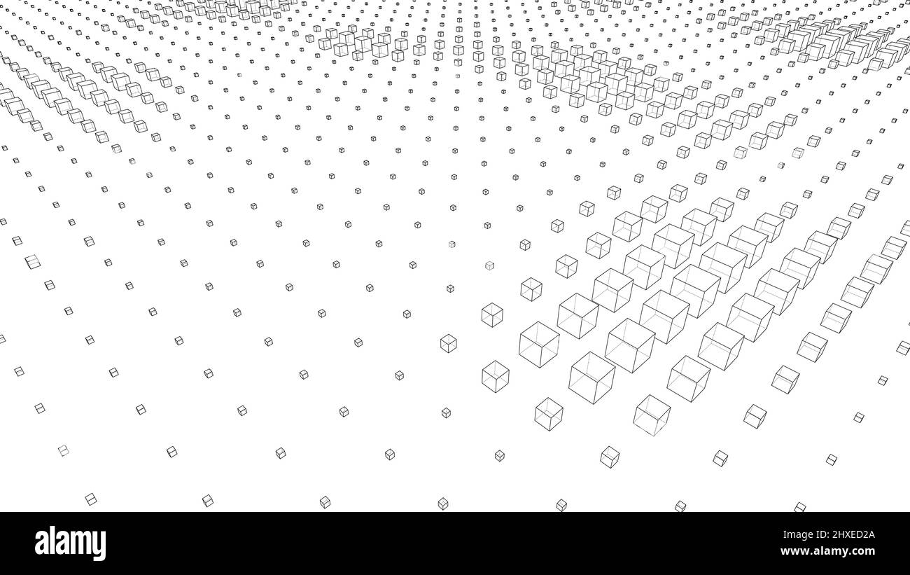 Vector abstract boxes background Stock Vector Image & Art - Alamy