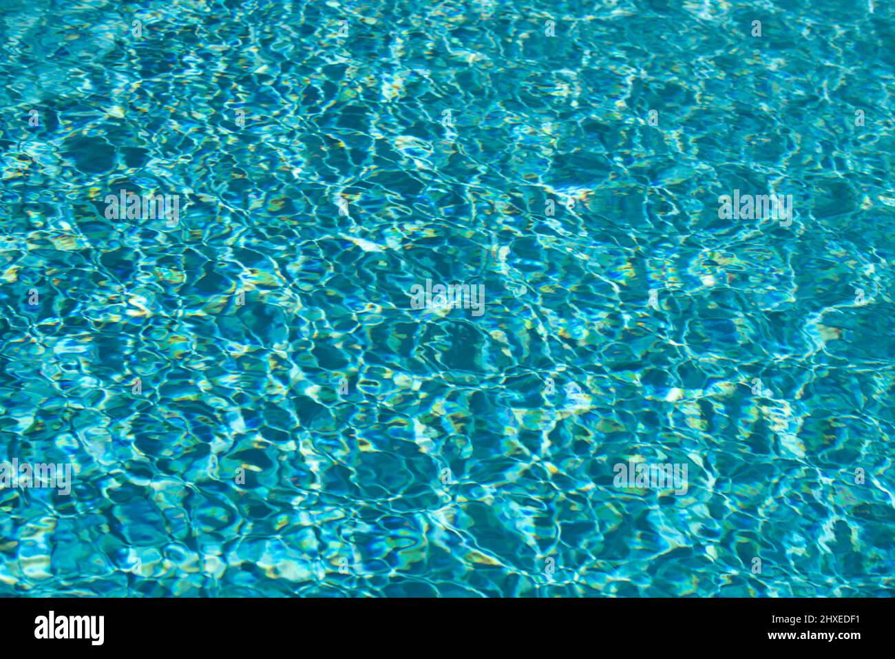 Water background, ripple waves. Blue swiming pool pattern. Sea surface ...