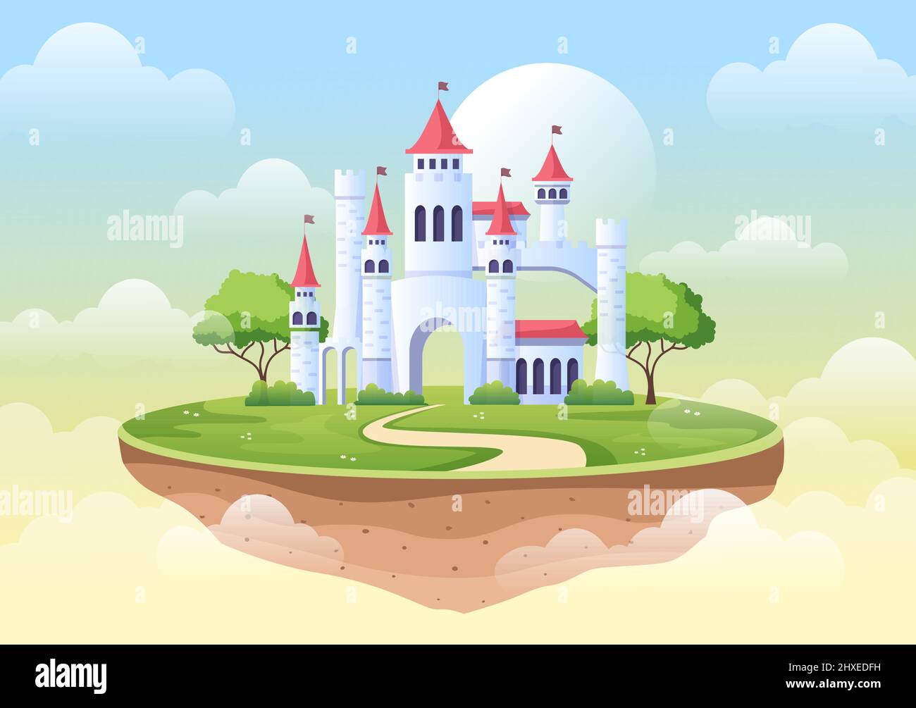 Cartoon Prince Castle