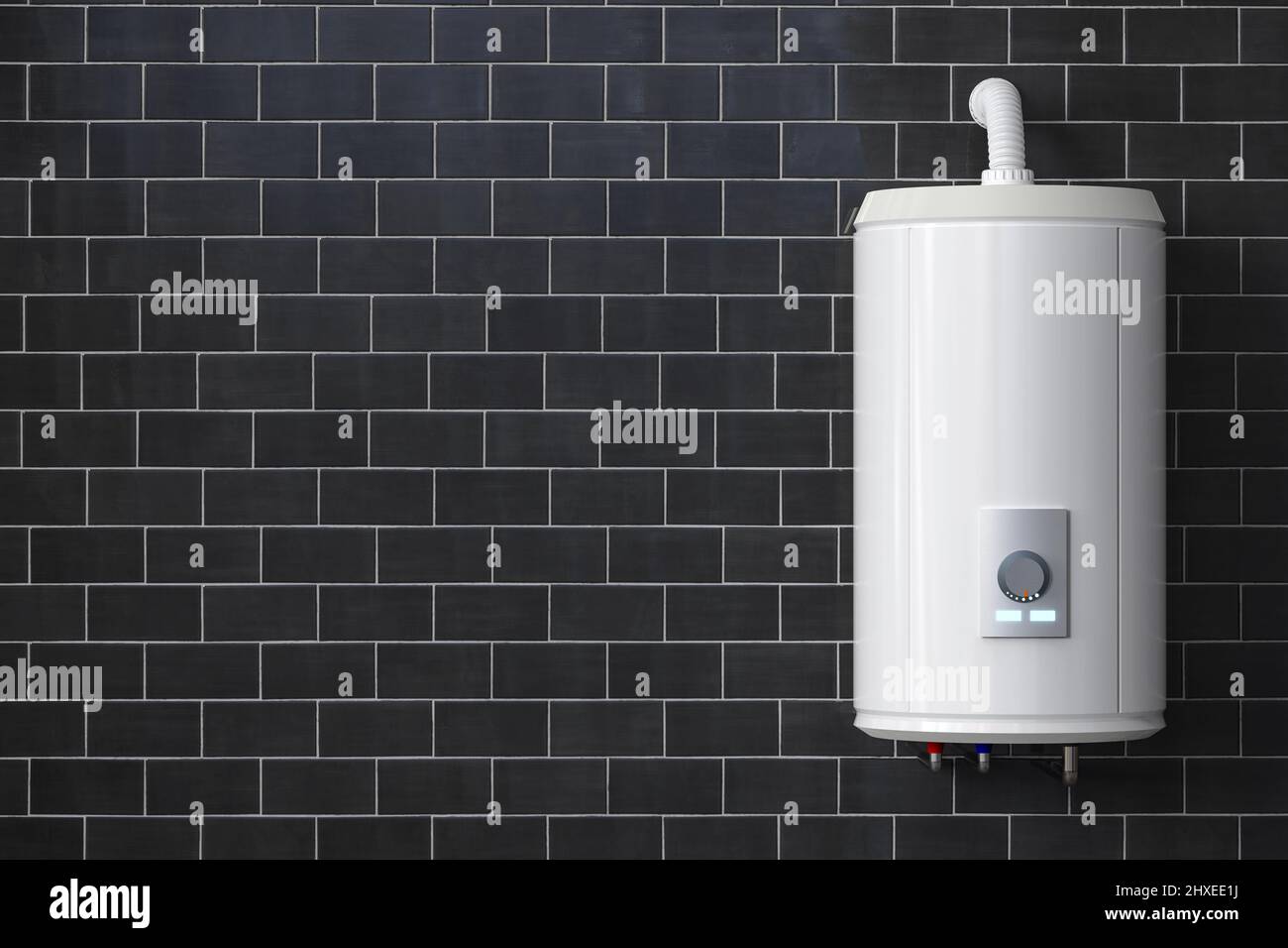 Brick wall installation hi-res stock photography and images - Alamy