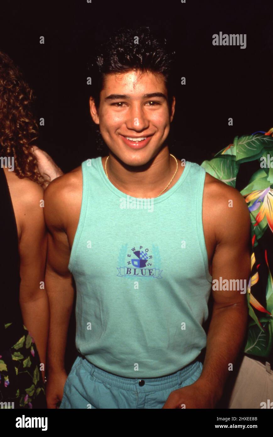 Mario Lopez Circa 1980's Credit: Ralph Dominguez/MediaPunch Stock Photo ...