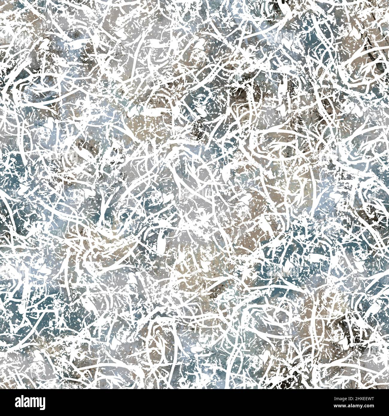 Seamless neutral and white grungy classic abstract surface pattern ...