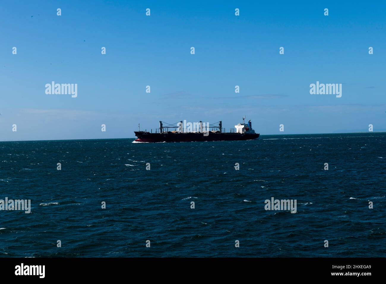 Ship with cargo doors partially open hi-res stock photography and ...