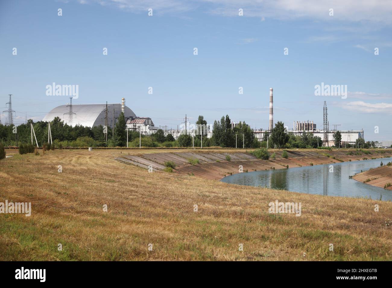 Chernobyl Nuclear Power Plant in Chernobyl Exclusion Zone, Chernobyl ...