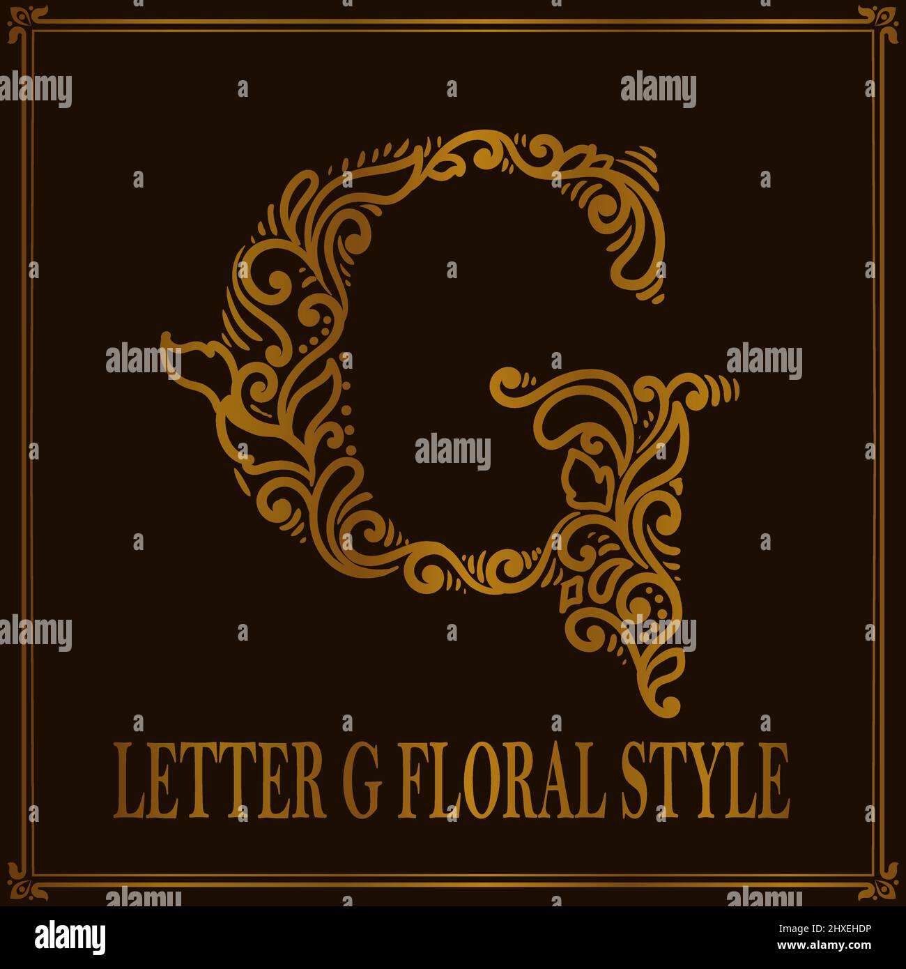 Old g Stock Vector Images - Alamy