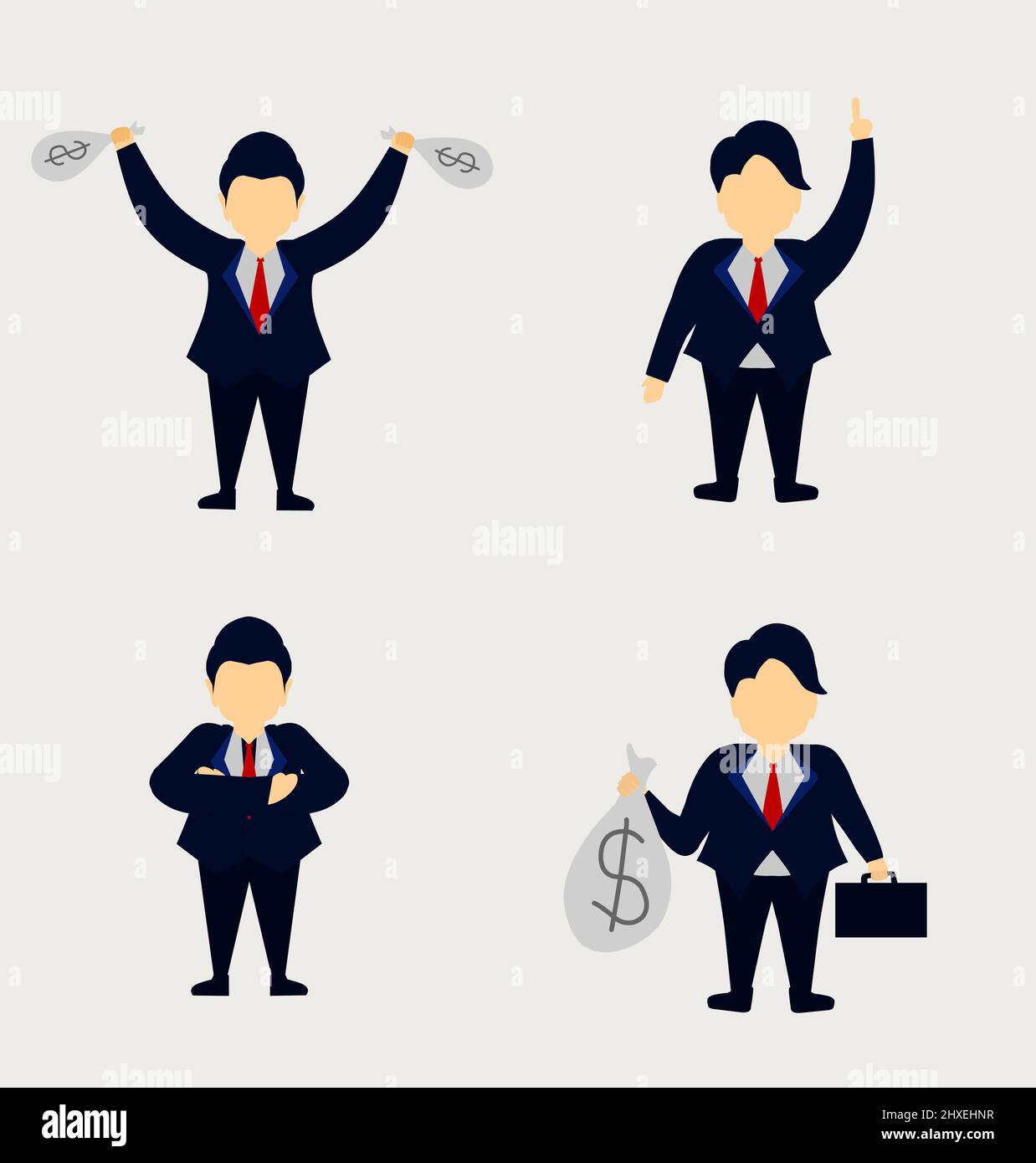 Male character constructor set Stock Vector Images - Alamy