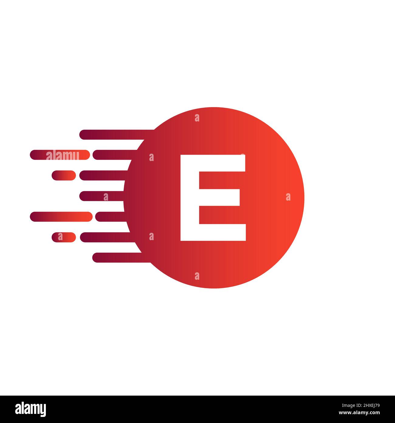 Abstract Dots Letter E Logo Icon. E Letter Design Vector with Dots ...