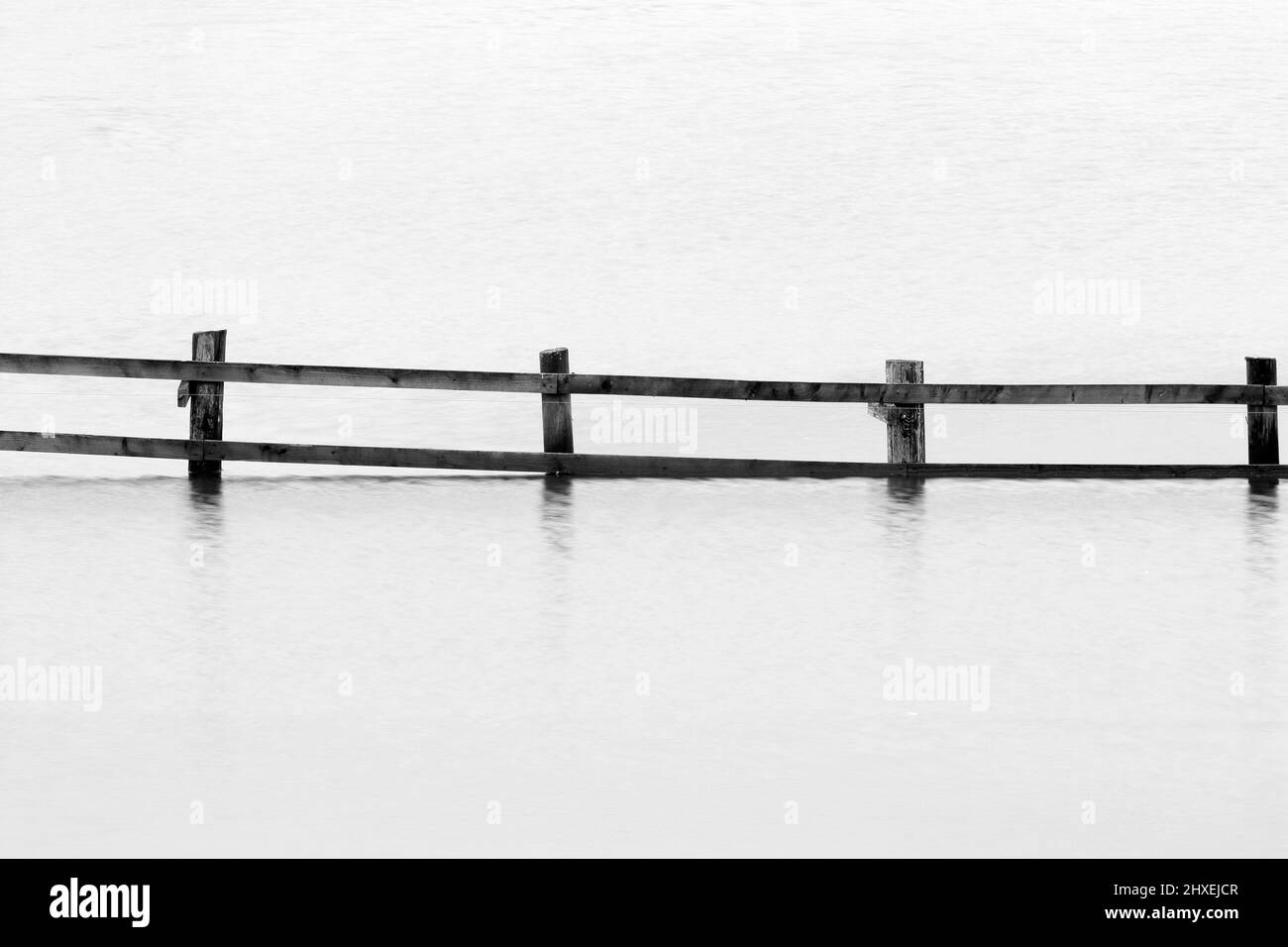 Fence submerged hi-res stock photography and images - Alamy