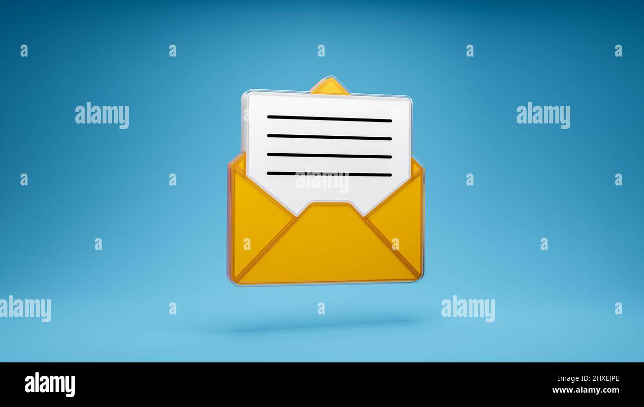 Marketing envelope hi-res stock photography and images - Alamy