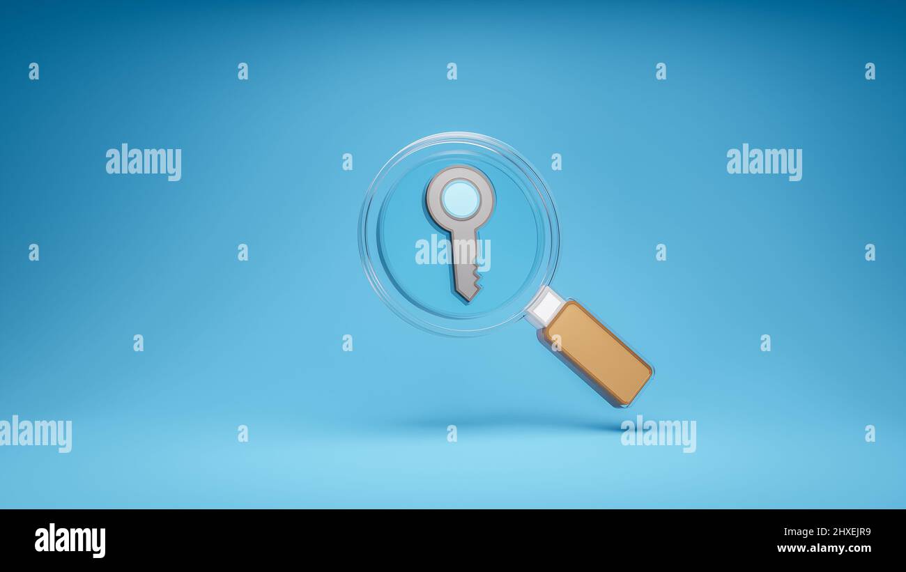 Magnifier logo hi-res stock photography and images - Alamy