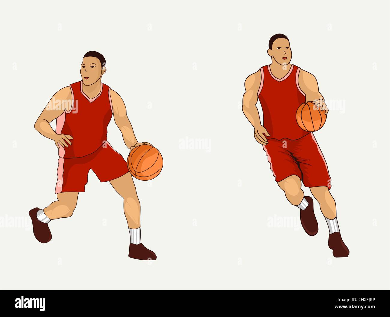 Guy basketball Stock Vector Images - Alamy