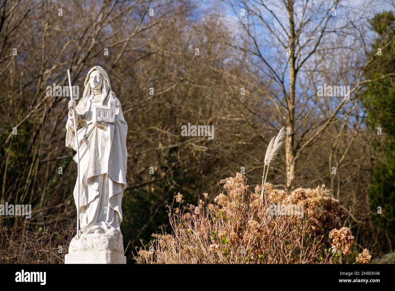 View of Cratloe religious site, Cretloe, Ireland,04,03,2022 Stock Photo ...