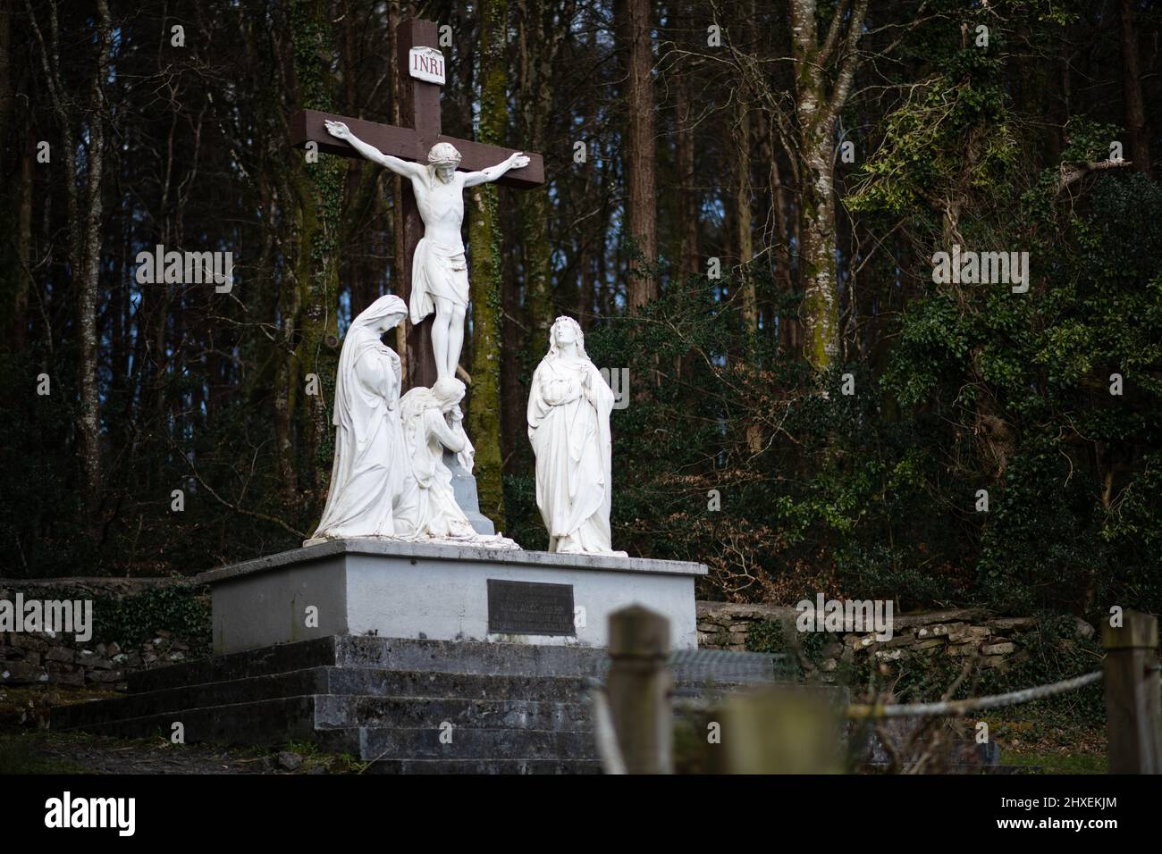 View of Cratloe religious site, Cretloe, Ireland,04,03,2022 Stock Photo ...