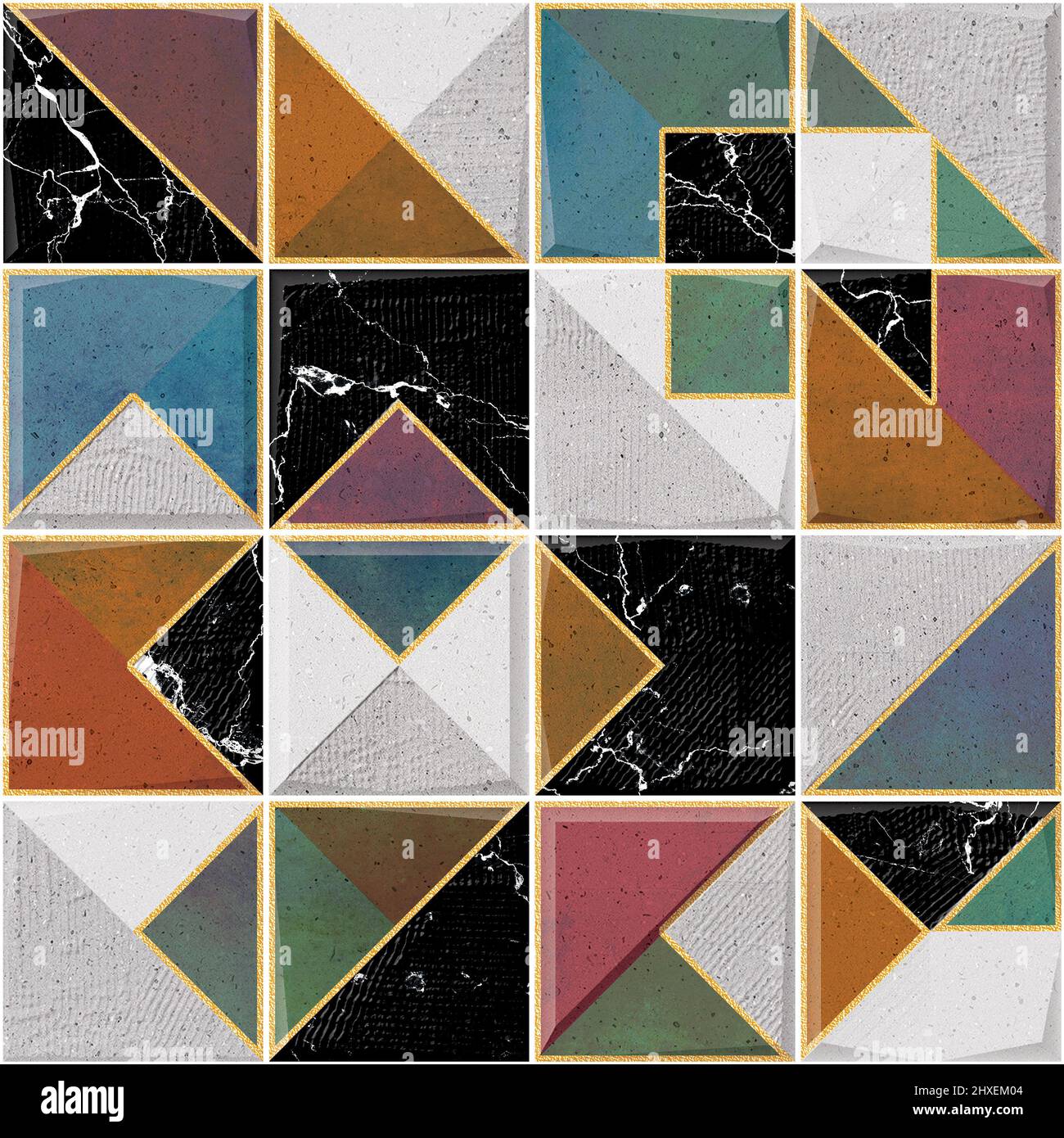 Bathroom wall tiles texture Cut Out Stock Images & Pictures - Alamy