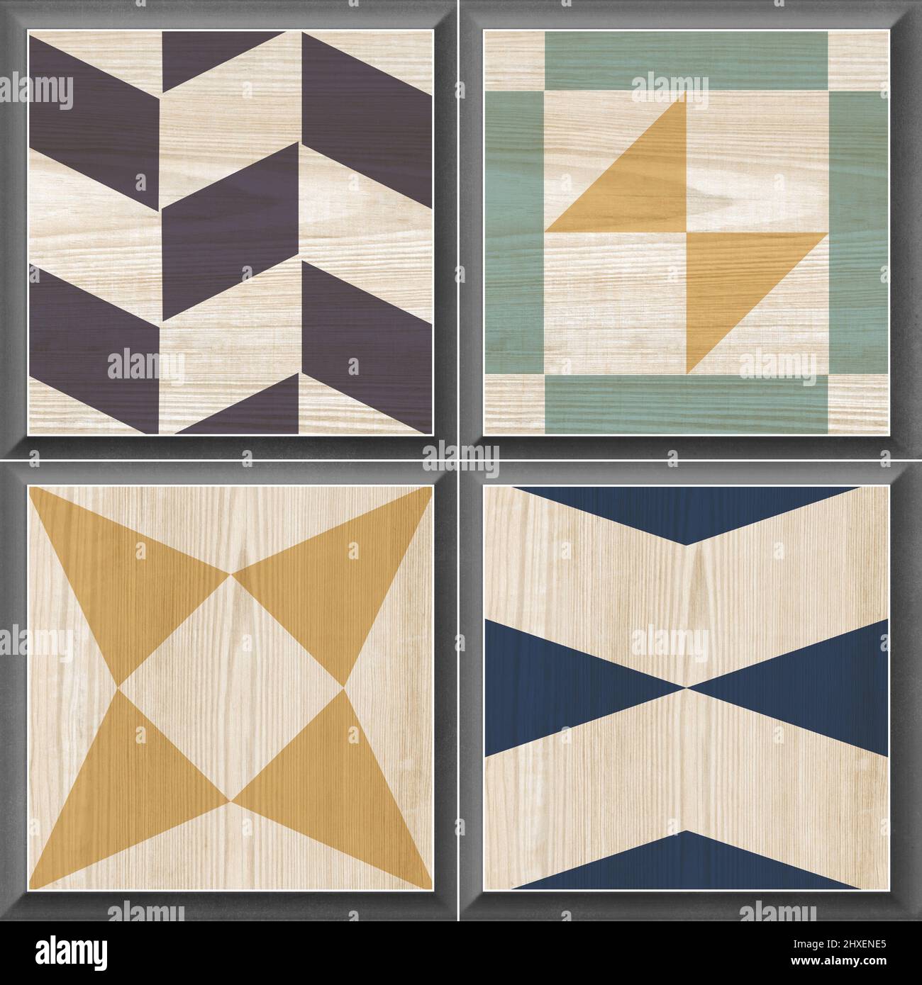 Multicolour digital wall tiles design for interior abstract home decor ...