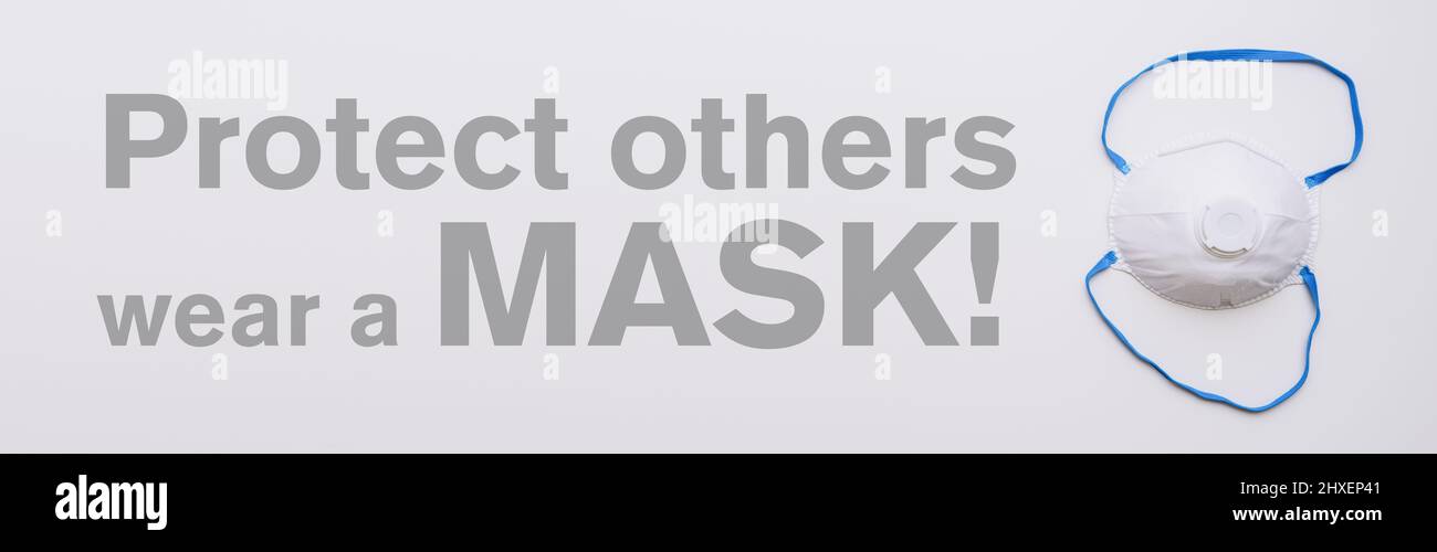 Anti virus protection mask ffp3 standart to prevent corona COVID-19 ...