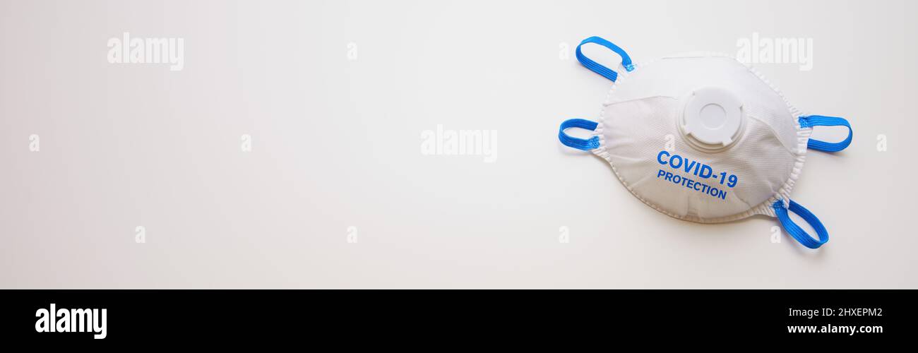 Anti virus protection mask ffp3 standart to prevent corona COVID-19 and ...