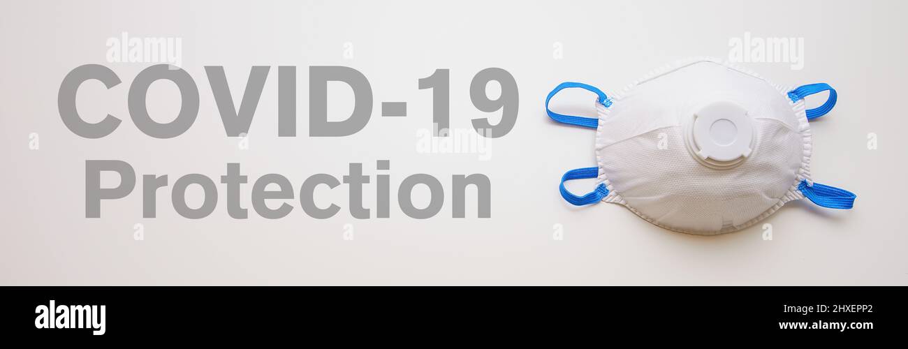 COVID-19 protection mask N95 ffp3 standart to prevent corona virus Sars ...