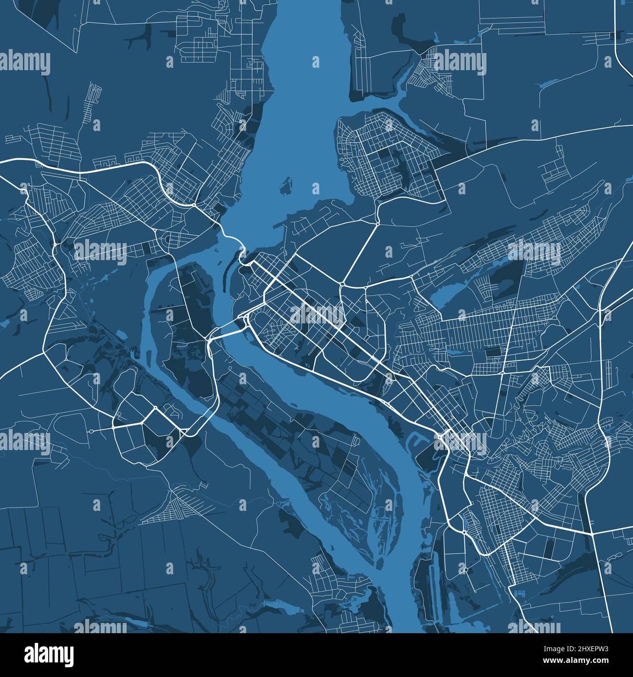 Map of zaporizhia Stock Vector Images - Alamy