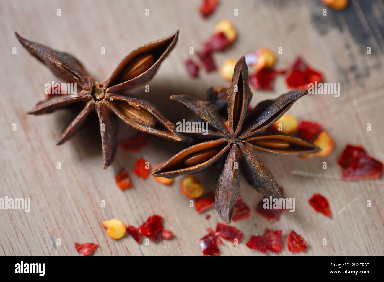 Indian spice mix or garam masala powder stock photo Stock Photo - Alamy