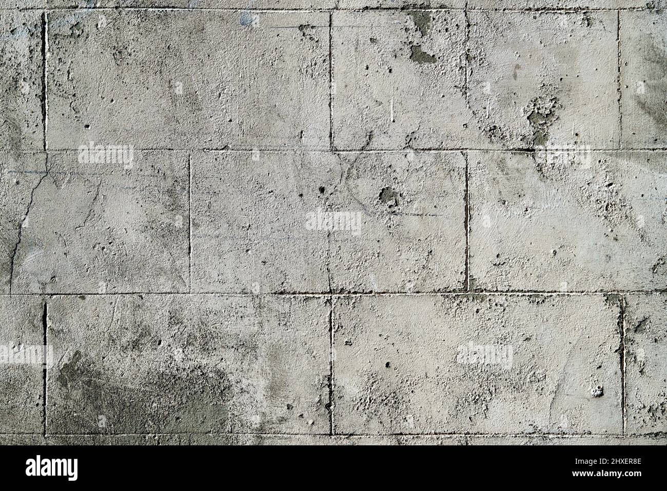 Detail of large blocks of a block work wall Stock Photo - Alamy