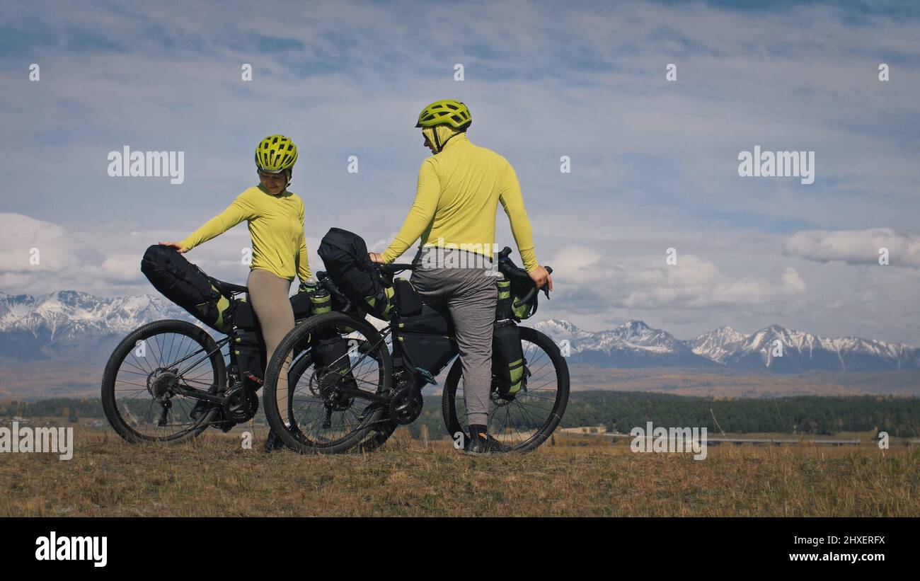 Bikepacking training hi-res stock photography and images - Alamy